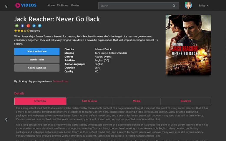 Netflix Clone Script Open Source Video Streaming Script Php Scripts Mall 8675